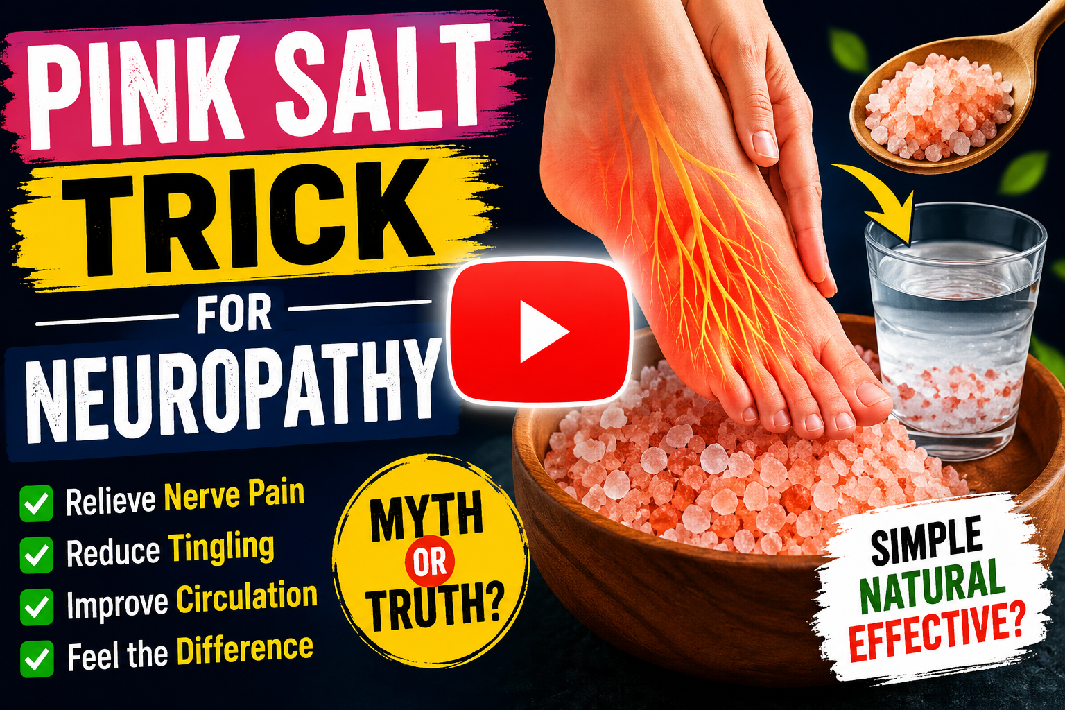 Pink Salt Trick for Neuropathy Explained: Truth & Facts
