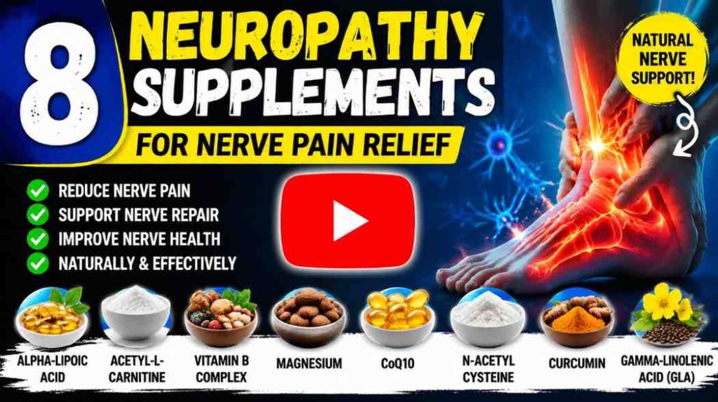 8 Neuropathy Supplements for Nerve Pain Relief: 2026 Guide